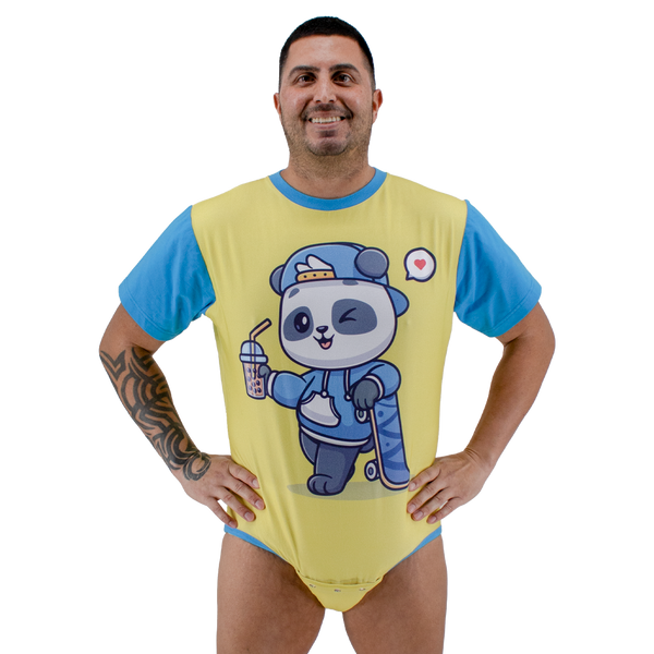 Snappies Adult Baby Onesie Style T-shirt | Tykables