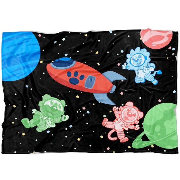 Galactic Fleece Baby Blanket – Tykables